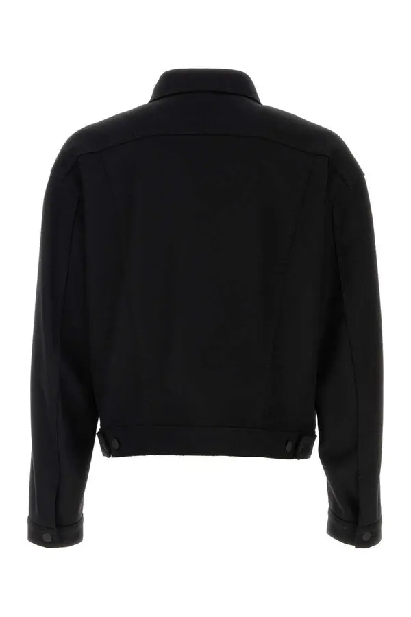 Dsquared2 Wool Blend Jean Jacket