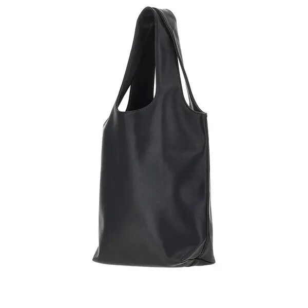 A.p.c. Faux Leather Ninon Small Tote Bag - Black