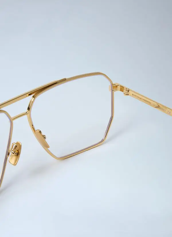 Bottega Veneta Classic Aviator Glasses