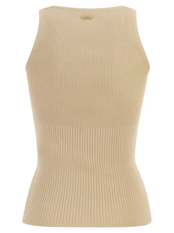 Max Mara Mxmghiro Viscose Blend Yarn Top