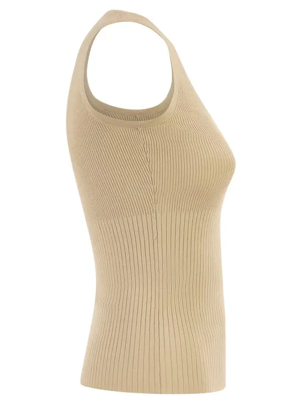 Max Mara Mxmghiro Viscose Blend Yarn Top