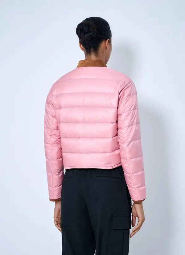 Moncler Blageon Corduroy Reversible Down Jacket