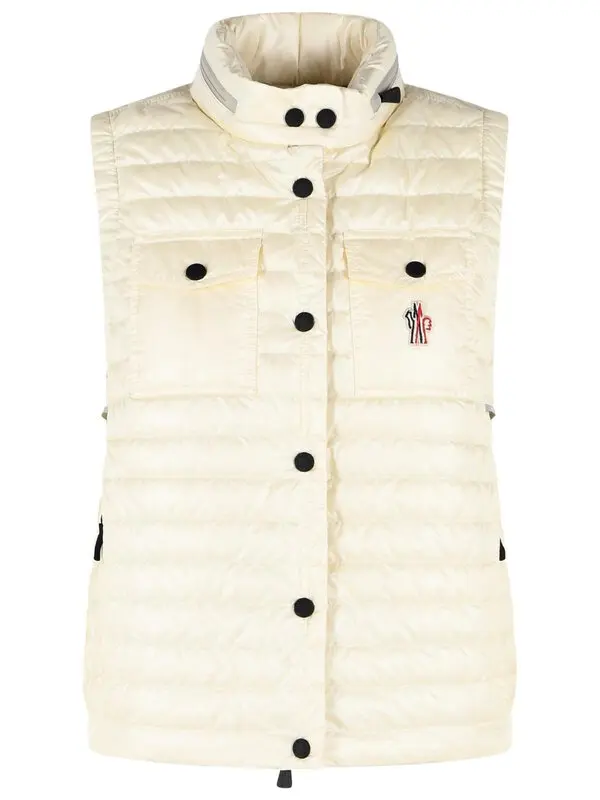 Moncler Gumiane Padded Vest - Cream