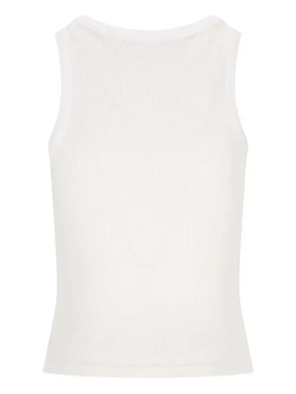 Givenchy Ribbed Tank Top With Logo