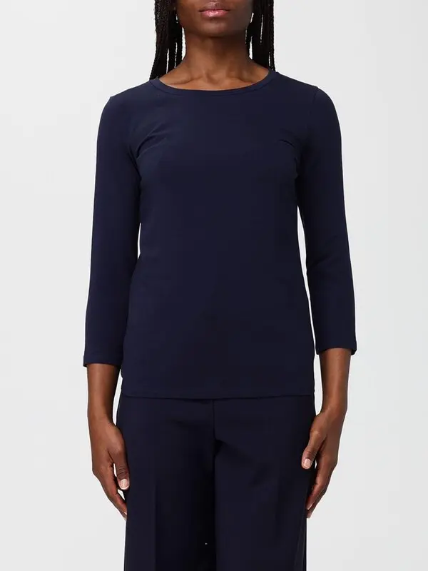 Max Mara Cotton T-shirt - Blue