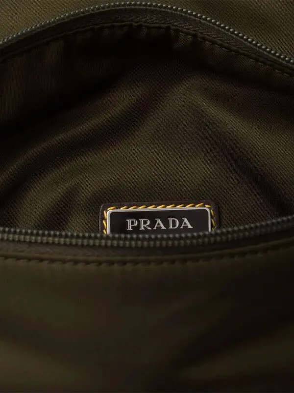 Prada Re-nylon And Suede Belt Bag