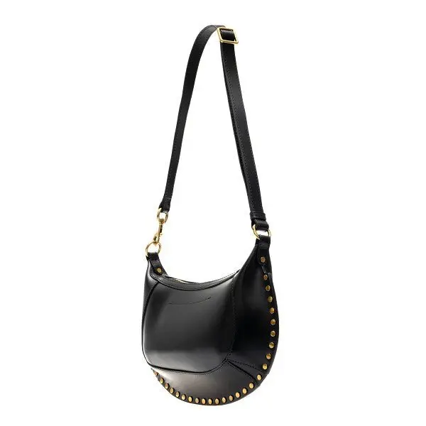 Isabel Marant Étoile Leather Oskan Moon Bag