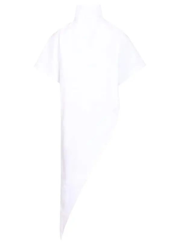 Alaïa Cotton Triangle T-shirt - White