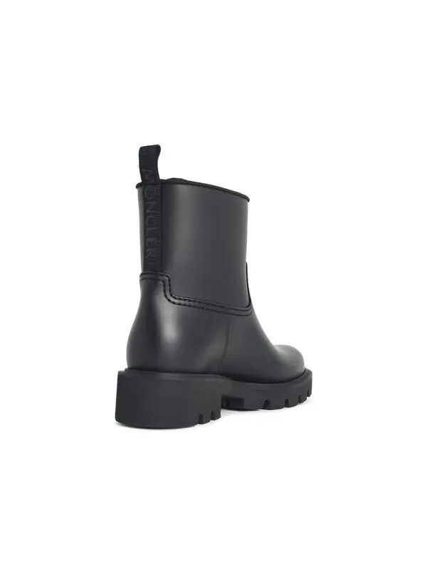 Moncler Kickstream' Rain Boots - Black