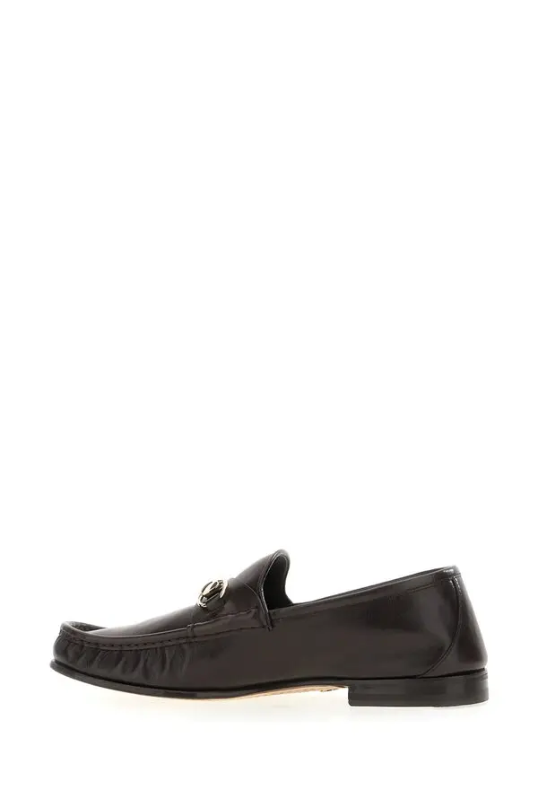 Gucci Leather Horsebit Loafers - Multicolor