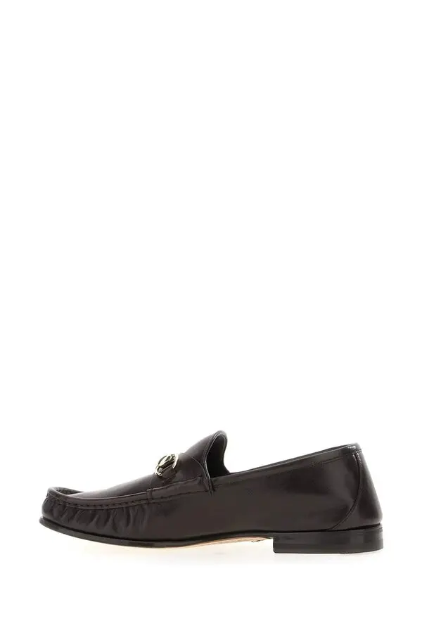 Gucci Leather Horsebit Loafers - Multicolor