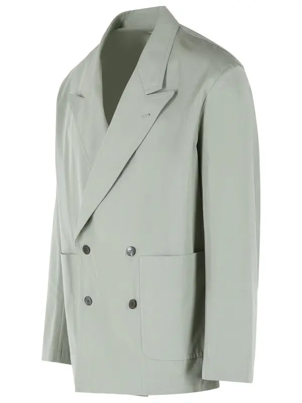 Dries Van Noten Caplans' Cotton Blazer