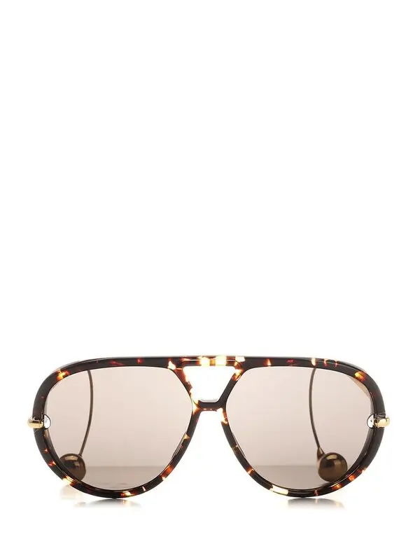 Bottega Veneta Loop Glasses - Black