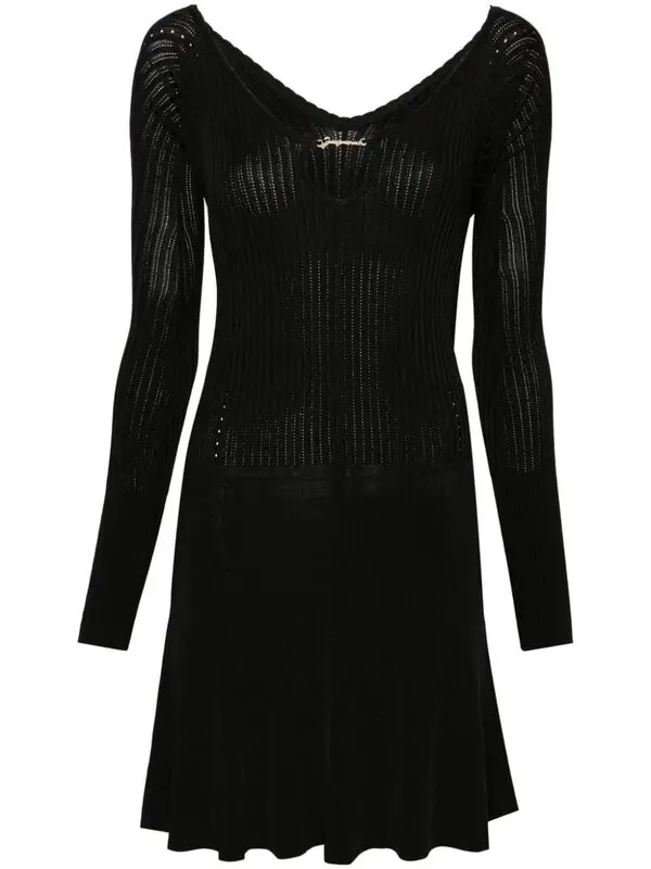 Jacquemus Pralu Mini Dress - Black