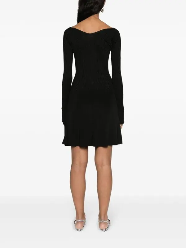 Jacquemus Pralu Mini Dress - Black