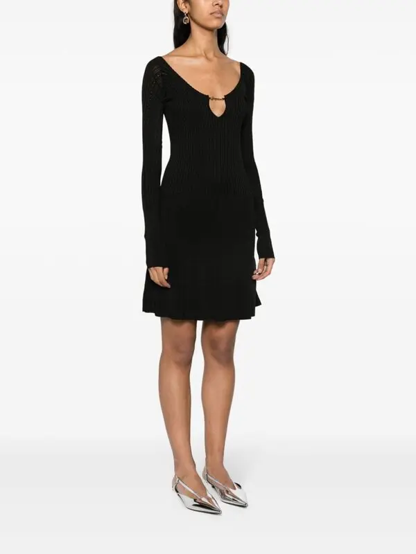 Jacquemus Pralu Mini Dress - Black