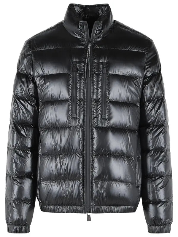 Moncler Foldable Short 'orres' Polyamide Down Jacket
