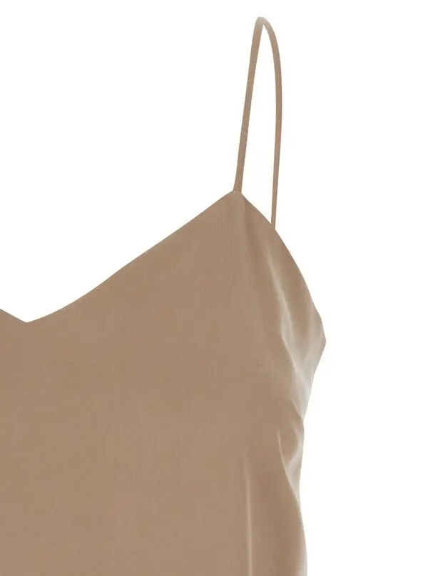 Max Mara Umbria Silk Tank Top - Cream