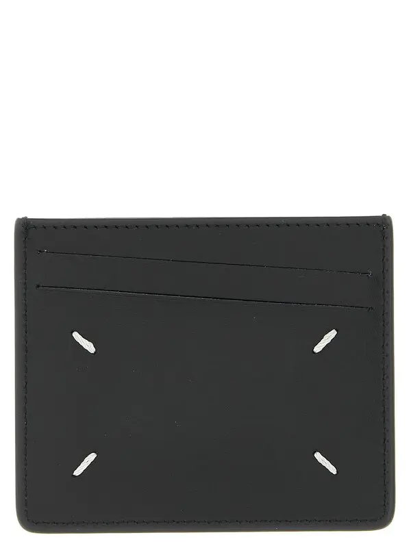 MAISON MARGIELA Stitching' Card Holder - Black