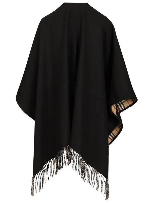 Burberry Reversible Cape - Black