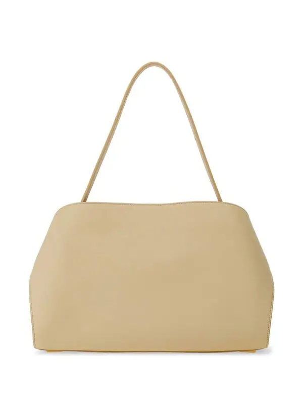 FERRAGAMO Hug Soft Medium Bicolor Shoulder Bag - Gray