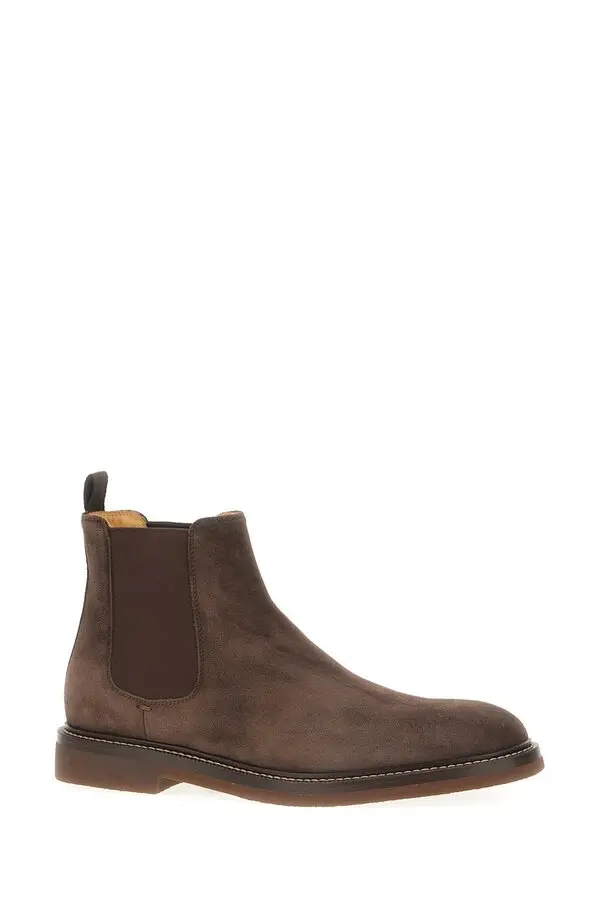 Brunello Cucinelli Suede Chelsea Boots - Multicolor