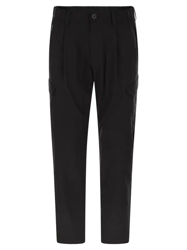 Herno Cargo Trousers With Mechanical Stretch Yarn