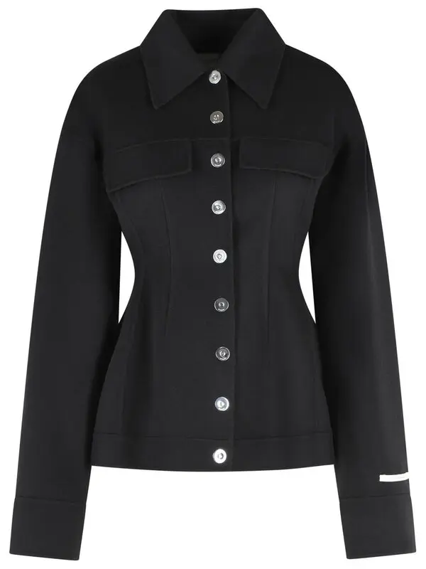 Sportmax Arena Virgin Wool Jacket - Black