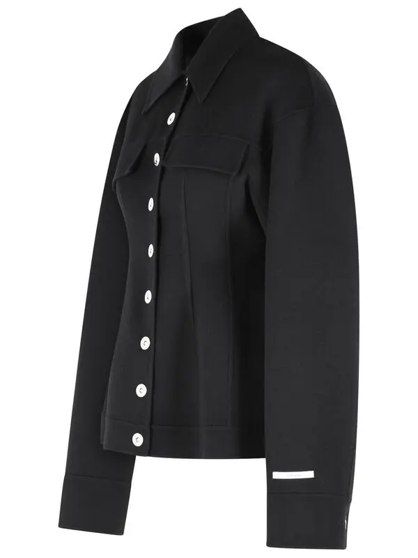 Sportmax Arena Virgin Wool Jacket - Black