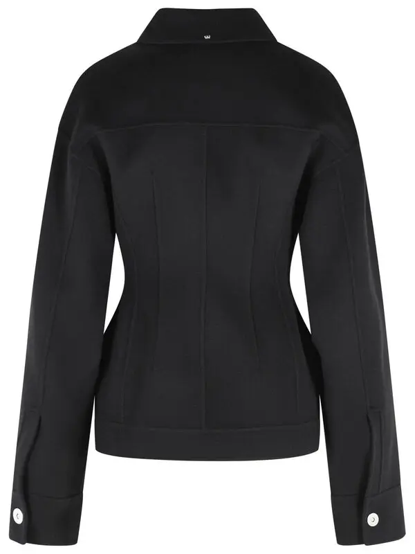 Sportmax Arena Virgin Wool Jacket - Black