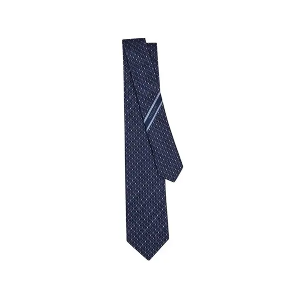 FERRAGAMO Silk Neck Ties - Blue