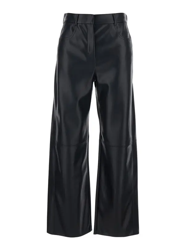 Max Mara Ecopelather Pants - Multicolor