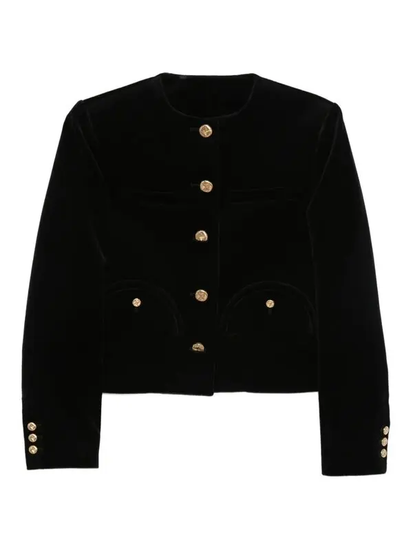 BLAZÉ MILANO Jealousy Shamo Velvet Bolero Jacket