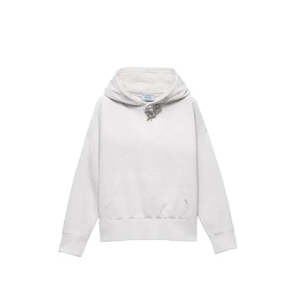 Prada Grey Tops Hoodies