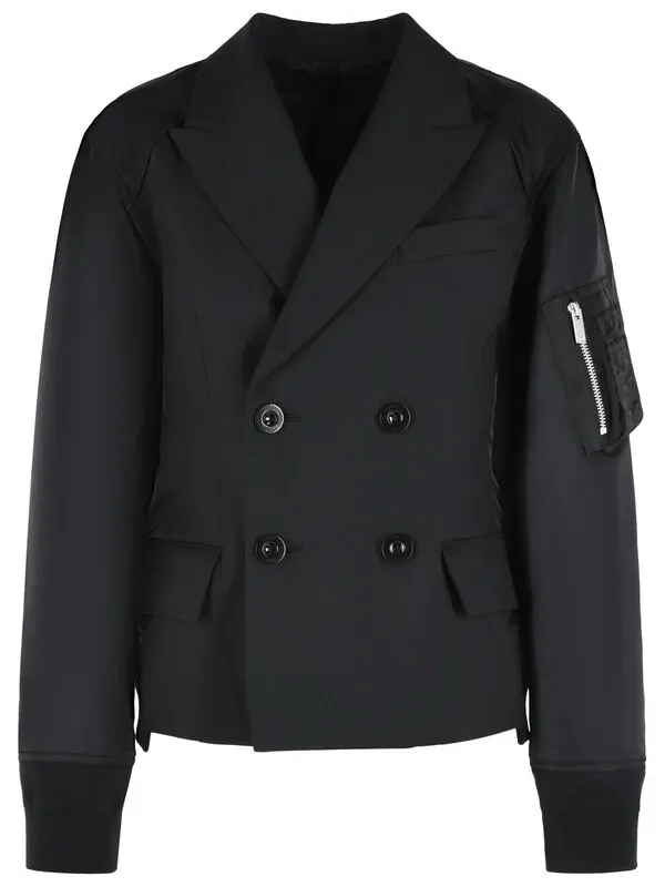 Sacai Wool Blend Blazer
