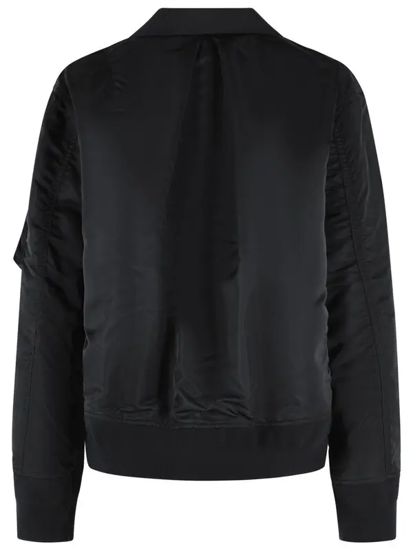 Sacai Wool Blend Blazer - Black