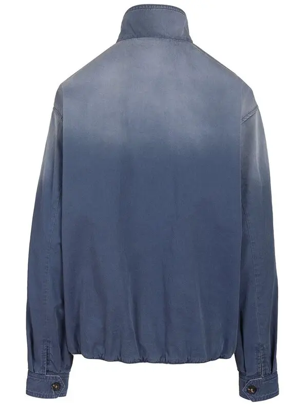 Miu Miu Washed Jacket - Multicolor