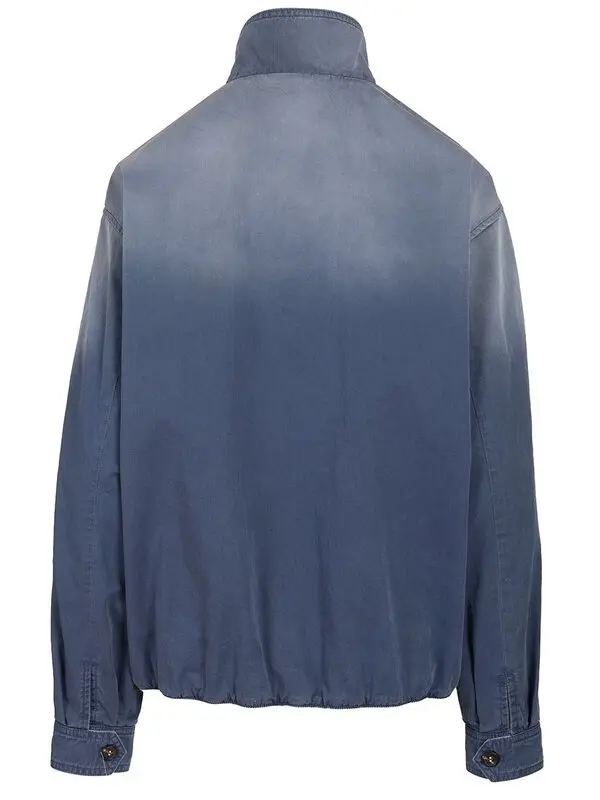 Miu Miu Washed Twill Jacket - Multicolor