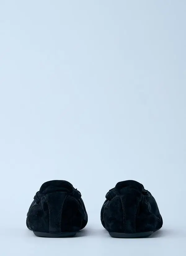 Prada Collapse Re-nylon And Suede Sneakers - Black