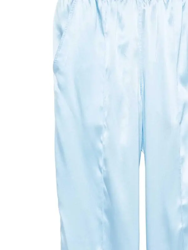TOM FORD Satin Trousers - Blue