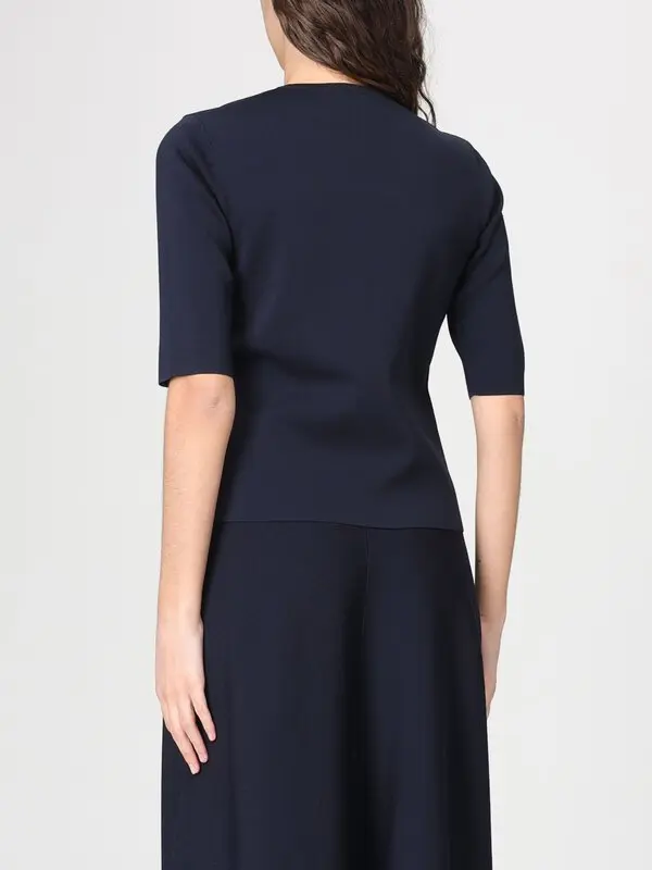 Max Mara Basic Viscose T-shirt - Blue
