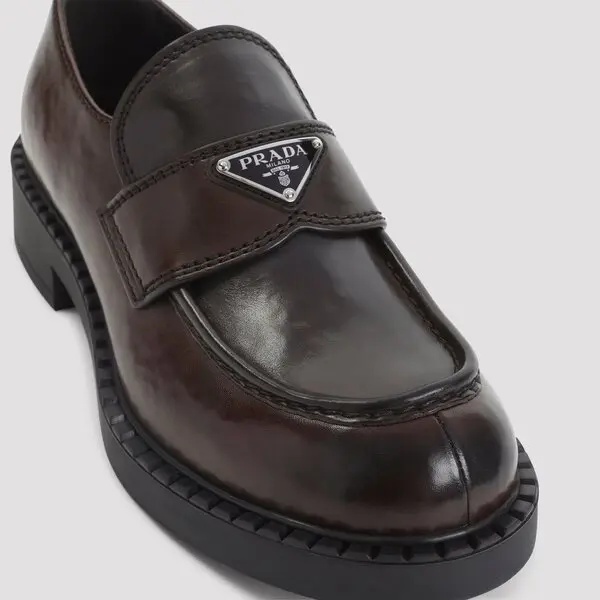 Prada Chocolate Loafers