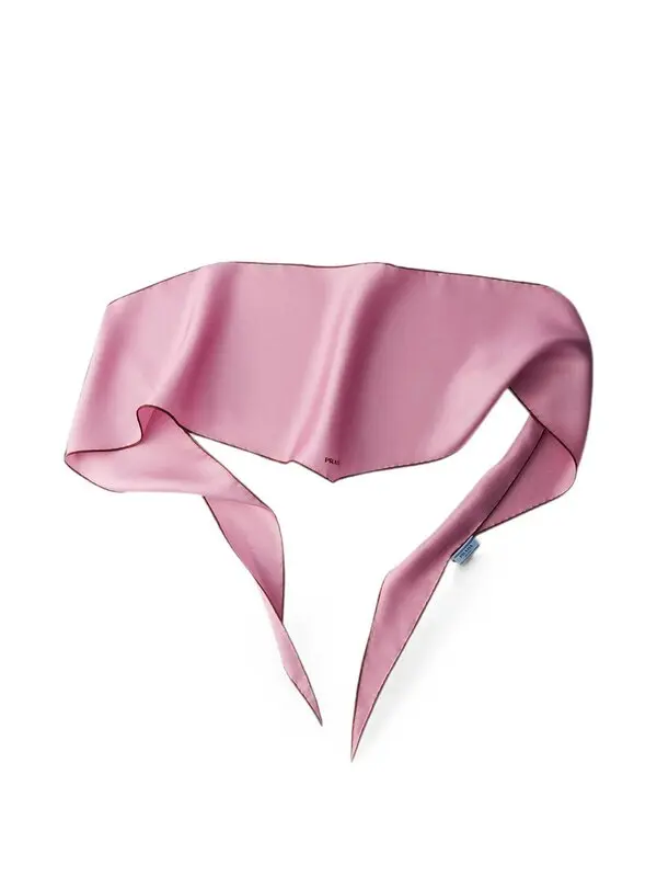 Prada Printed Twill Scarf