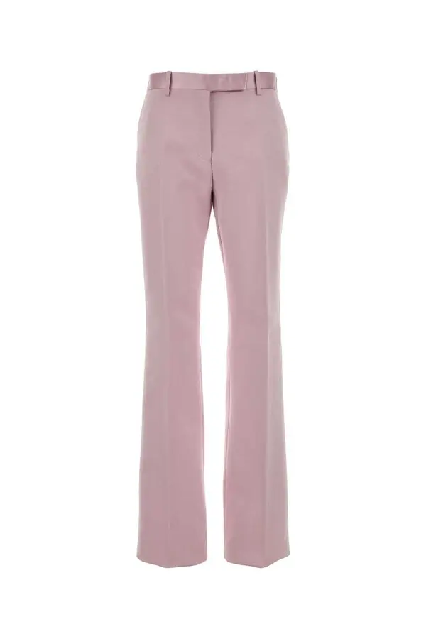 TOM FORD Cotton Blend Trousers - Pink