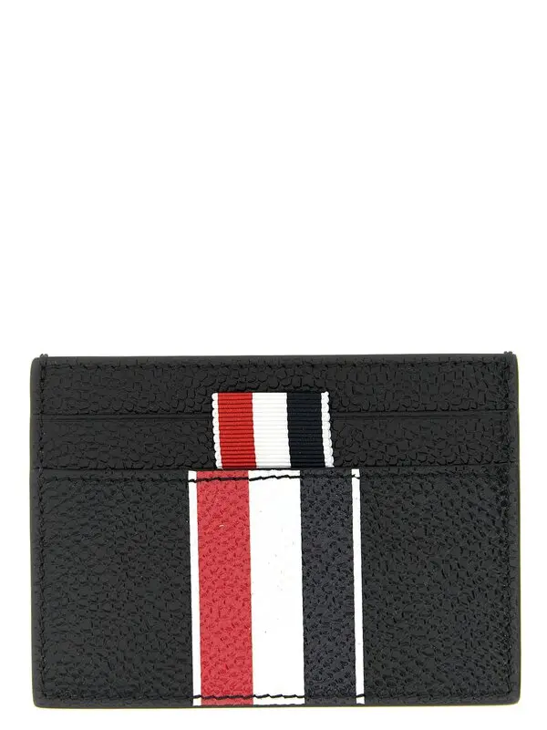 Thom Browne Rwb Card Holder - Black