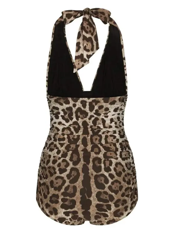 Dolce & Gabbana Printed One-piece Swimsuit