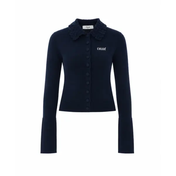 Chloé Logo Slim Cardigan