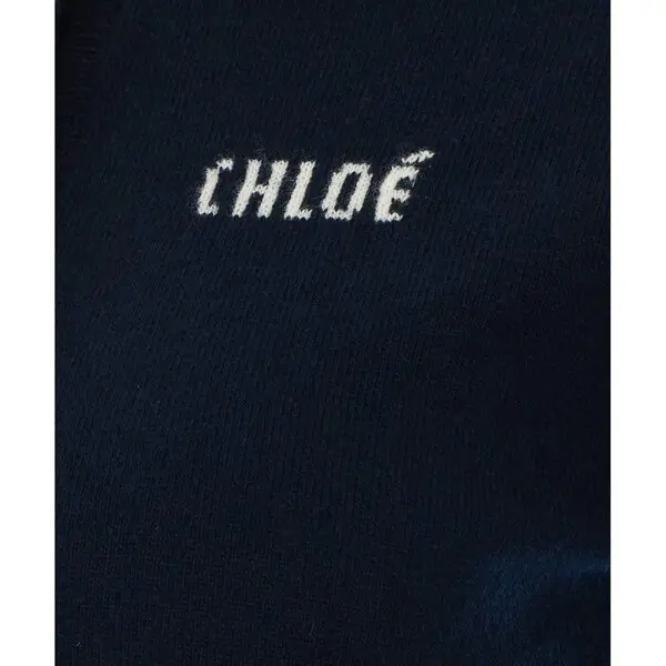 Chloé Logo Slim Cardigan