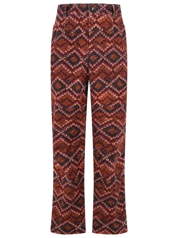 Dries Van Noten Pencks' Cotton Pants