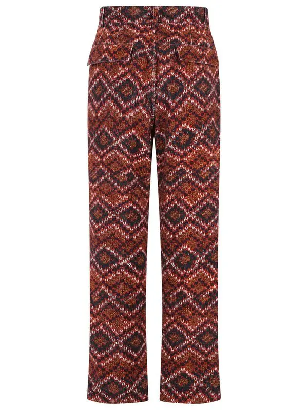 Dries Van Noten Pencks Cotton Pants